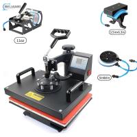 China Manual 30x38 Hot Stamping Machine, Small Plate Heat Transfer T-shirt Hot Stamping Machine for sale