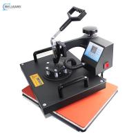 China Manual 30x38 Hot Stamping Machine, Small Plate Heat Transfer T-shirt Hot Stamping Machine for sale