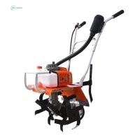 China 2/4 Stroke Micro Tiller Small Agricultural Gasoline Rotary Tiller Household Weeding Furrowing Plowing And Soil Loosening Tool for sale