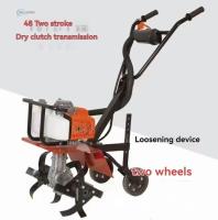 China Powerful 2 Stroke /4 Stroke Gasoline Tiller Hand Push Garden Cultivators/ Multifunctional Rotary Cultivators Tiller For Farm for sale