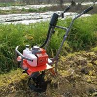 China Powerful 2 Stroke /4 Stroke Gasoline Tiller Hand Push Garden Cultivators/ Multifunctional Rotary Cultivators Tiller For Farm for sale