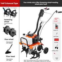 China Powerful Gasoline Microcultivator Rotary Tiller Designed For Cultivated Land Soil Loosening for sale