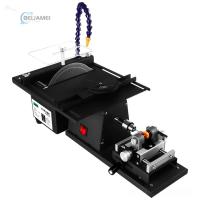China 1850W Integrated Jewelry Polisher Gemstone Cutting Machine Small Table Grinder Jade Polishing Equipment for Bead Jade Processing for sale