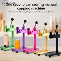 China Don't Buy Me Manual PET Cans Sealing Machine Beverage Jar Bottle Coffee Beer Bubble Tea Press Sealing Aluminum Cap Machine for sale