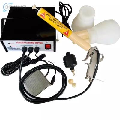 China 110V/220V Portable Manual Spray Gun Electrostatic Spray Powder Coating Gun Small Spraying Equipment for sale