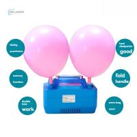 China High Quality Balloon Machine Electric High Power Portable 110v 220V Inflator Portable Electric Air Balloon Pump for sale