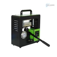 China Manual Hydraulic Oil Refiner 8 Ton High Pressure Lab Dual-Heated Heat Press Machine for sale