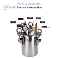 China Stainless Steel Temperature Controlled Heating Pressure Pot With Easy Operation Multi-Field Core Components for sale