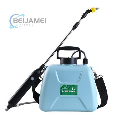 China Knapsack Manual Sprayer Shoulder Style Agricultural Electric Sprayer For Orchard And Garden Use for sale