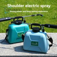 China Knapsack Manual Sprayer Shoulder Style Agricultural Electric Sprayer For Orchard And Garden Use for sale