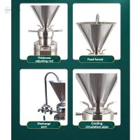 China Food grade stainless steel grinder for peanuts, sesame, chili peppers for sale