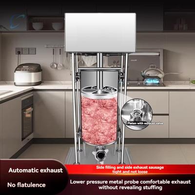 China Commercial stainless steel sausage filling and ham sausage electric enema machine for sale