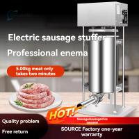China Commercial stainless steel sausage filling and ham sausage electric enema machine for sale