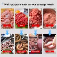 China Commercial stainless steel sausage filling and ham sausage electric enema machine for sale