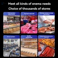China Commercial stainless steel sausage filling and ham sausage electric enema machine for sale