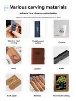 China Portable Laser Engraver Desktop & Handheld Dual-Use Automatic Logo Marking Machine for sale