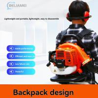 China Backpack Leaf Blower Gas Powered 42CC 4-Stroke Backpack Gas Powered Leaf Blower Air Cooling Gasoline Backpack Grass Blower for sale