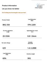 China MIG Welder Gasless Portable Small Home 110V/220V Inverter DC Integrated for sale