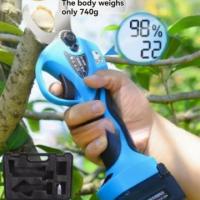 China Battery Powered Scissors Pruning Professional Electric Pruner Vineyard Electric Pruning Shears for sale