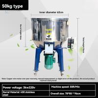 China Vertical Feed Blender Plastic Granule Color Mixer Food Grade Powder Seasoning Mixer for sale