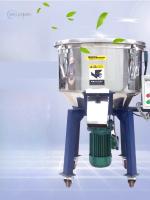 China Food Powder Blender Vertical SS Mixer Feed Plastic Granule Color Mixer for sale