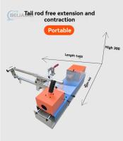 China High-Accuracy Double-Knife Electric Stainless Steel Beveling Machine PVC Mouth Artifacts Stair Motor Arc Grinding Pipe Cutting for sale