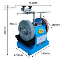 China 8inch Household Small Desktop Grinder Polisher Water-cooled Knife Grinder Grinding Wheel Bench Grinder of Knives for sale