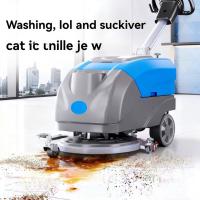 China Commercial Industrial Floor Scrubber Push Electric Mop for Hospital/Supermarket/Canteen for sale
