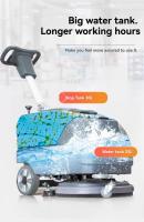 China Commercial Industrial Floor Scrubber Push Electric Mop for Hospital/Supermarket/Canteen for sale