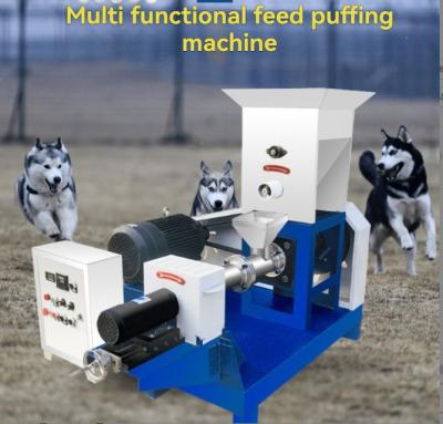 China Pet Dog Cat Floating Tilapia Food Granules Squeezing Machine for Aquatic Chicken Feed Granules Manufacturing for sale