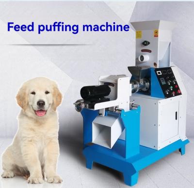 China Fully Automatic Fish Feed Pellet Machine, Small Floating Fish Feed Puffing Pellet Machine, Animal Feed Pellet Machine for sale