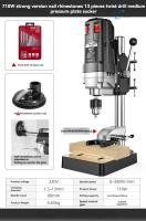 China Industrial-grade High-precision Drilling and Milling Multifunctional Workbench Drilling Machine for sale