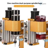 China New Small Fully Automatic Desktop Portable Fiber Laser Engraving & Marking Machine for Wood Metal Plastic DIY for sale