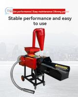 China Three-in-One Household Feed Wet Dry Straw Crusher Multi-Functional Kneading Grass Crushing Machine with Core Motor Component for sale