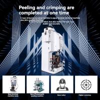 China Fully Automatic Cutting Cabling Strip Stripping and Terminal Making Machine with Multifunctional Sheath Multi-core Wire for sale