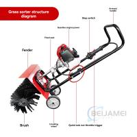 China Artificial Turf Paving Special Brushing Sand Filling Machine All Kinds of Synthetic Turf Maintenance Combing Machine for sale