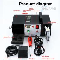 China Electric Automatic Terminal Crimping Machine EM-6B2C with Twisting and Stripping Functions for Cabling and Packing for sale