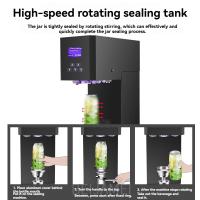 China Milk Tea Shop Special Can Sealer Automatic Aluminum Cap Sealer for sale