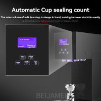 China Commercial Beverage Sealer Automatic Aluminum Cap Can Sealer for sale