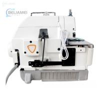 China Industrial Flat-Bed Electric Overlock Sewing Machine New Three-Thread Four-Thread Five-Thread Equipment Metal Motor Core for sale