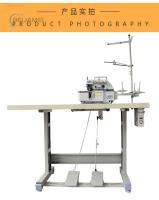 China Industrial Flat-Bed Electric Overlock Sewing Machine New Three-Thread Four-Thread Five-Thread Equipment Metal Motor Core for sale