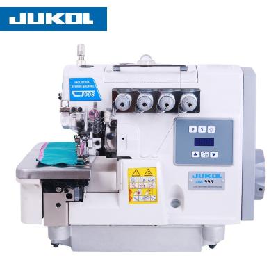 China Direct Drive ultra High Speed Overlock Sewing Machine Flat Motor for Thin and Thick Materials with Four Wires for sale