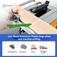 China Woodworking Push Table Saw 220V Large Board Can Be Inverted Carving Machine Aluminum Wood Dual-use Cutting Machine for sale