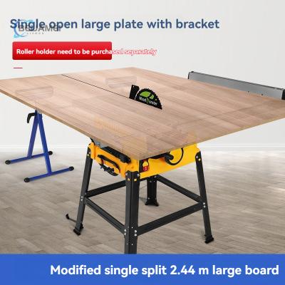 China 10 Inch Horizontal Woodworking Push Table Saw with Motor Large Board Inverting Carving & Cutting Machine Aluminum Wood Dual-use for sale