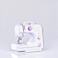 China Mini Portable Electric Sewing Machine Household Multi-Function Foot Pedal Heavy Duty Automatic Sewing for sale