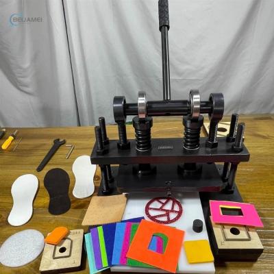 China Small-scale Multi-sheet Paper Fabric Leather Die-cutting Machine, Leather Cutting and Die-cutting Machine for sale