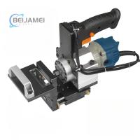 China 2-in-1 Woodworking Slotting Bracket Invisible Fastener Locator for 65mm Trimmer Router Cabinet Panel Slotting Mold for sale