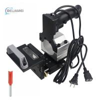 China 2-in-1 Woodworking Slotting Bracket Invisible Fastener Locator for 65mm Trimmer Router Cabinet Panel Slotting Mold for sale