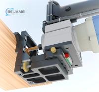 China 2-in-1 Woodworking Slotting Bracket Invisible Fastener Locator for 65mm Trimmer Router Cabinet Panel Slotting Mold for sale