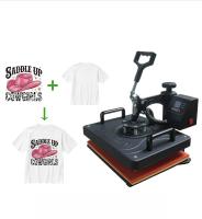 China Multi-function High Pressure Heat Press Machine, 29*38 Inch Combo Sublimation Printer for Garment Custom Printing for sale